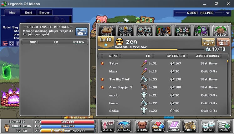 Legends of IdleOn - Idle MMO - ABGames